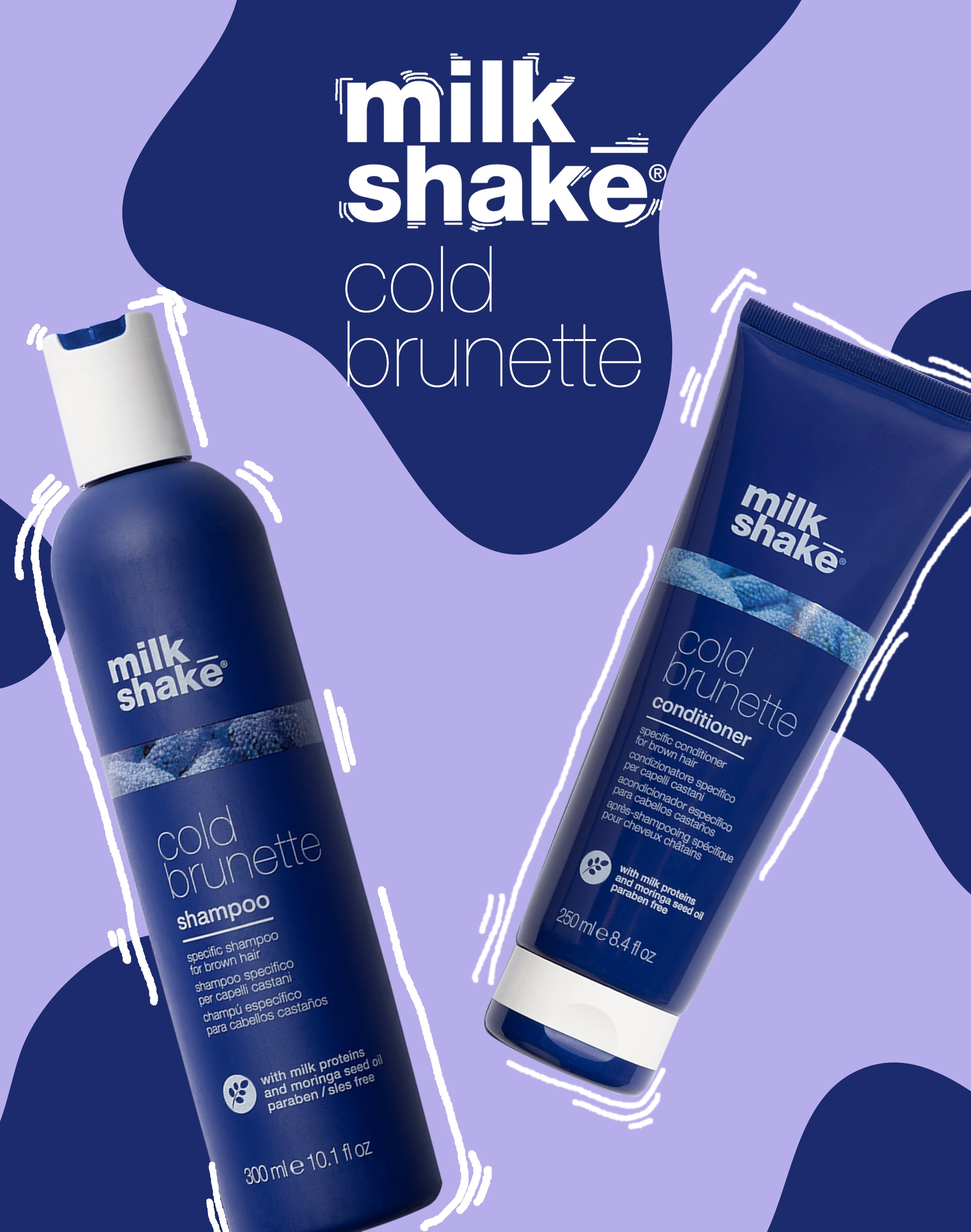 milk_shake Cold Brunette | Tone & Enhance Brown Hair – milkshakeindia